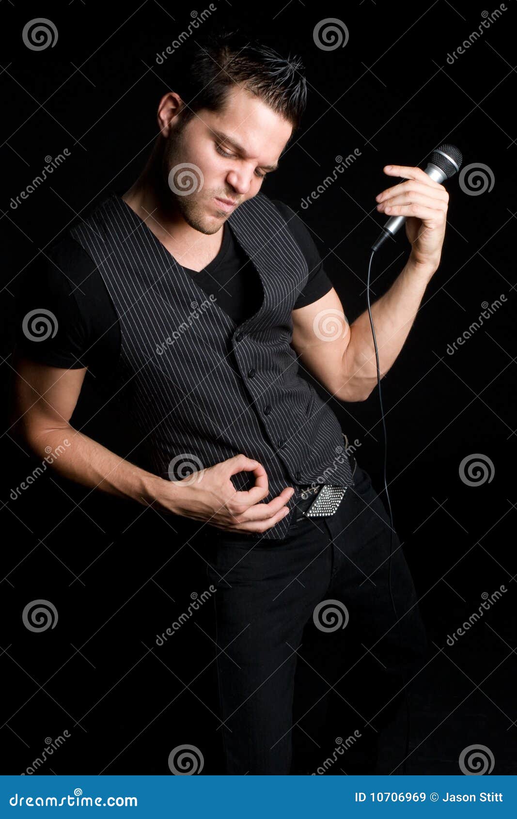 Music Man stock image. Image of boys, model, posing, music - 10706969