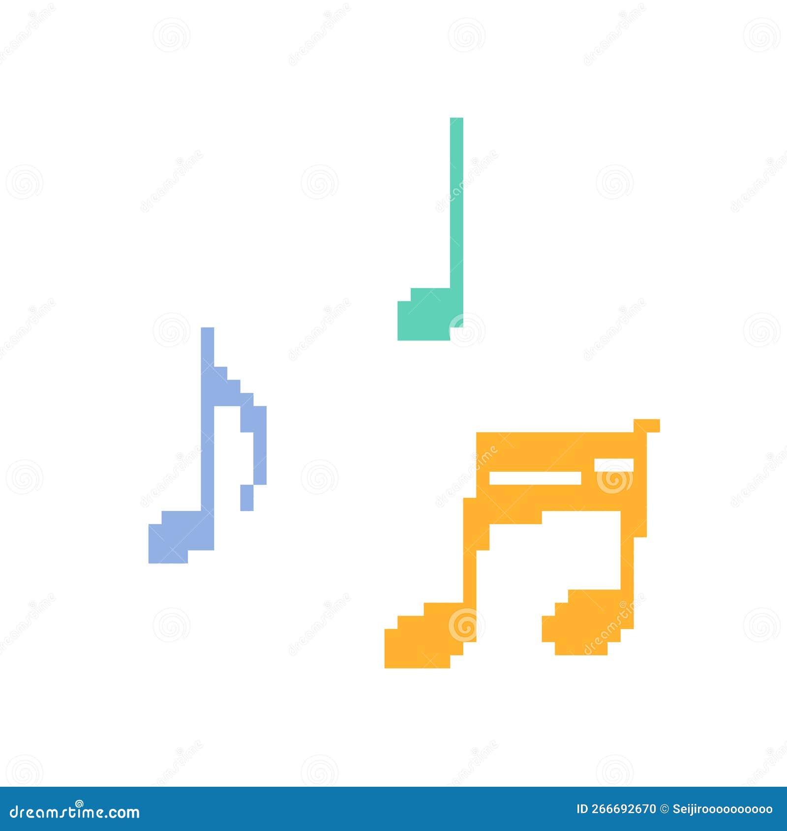 Music mark stock vector. Illustration of simple, music - 266692670