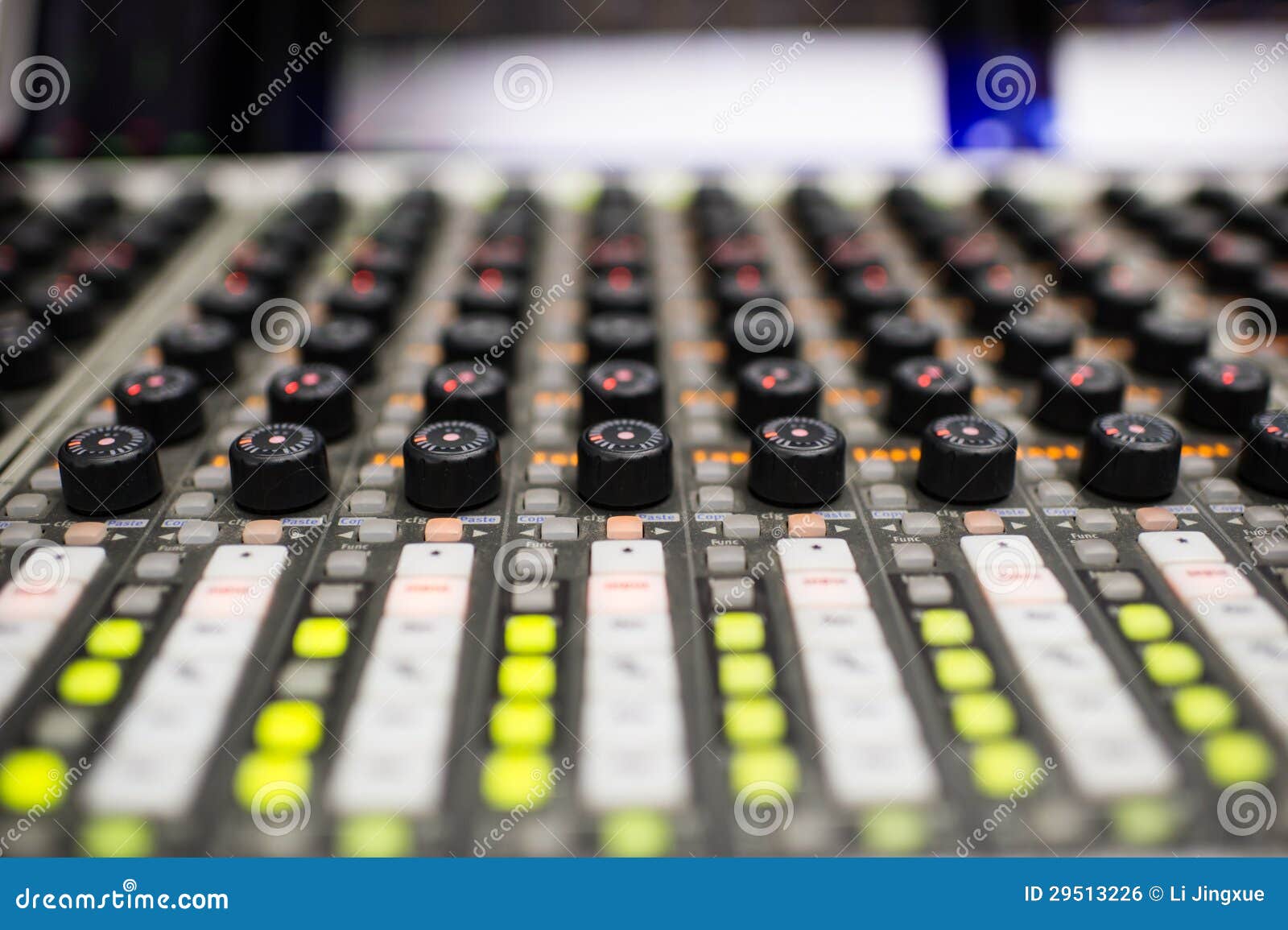 Music Mixer stock photo. Image of digital, mixer, lights - 29513226