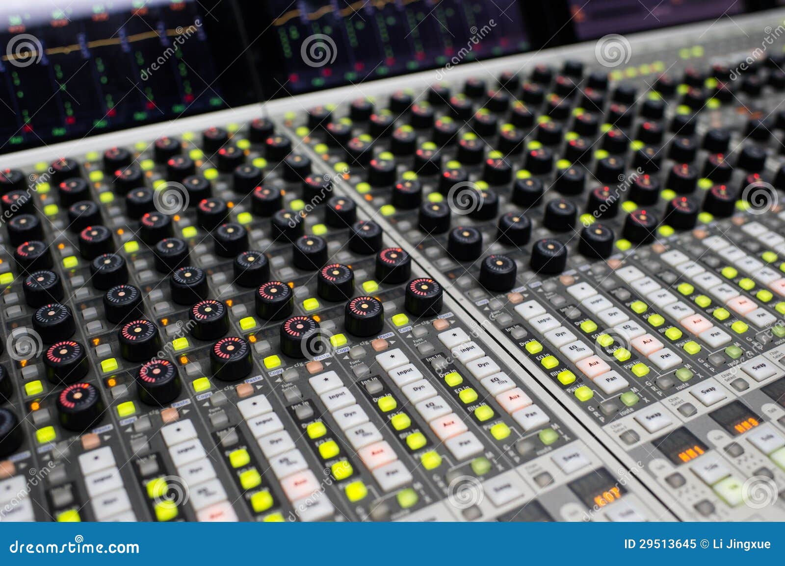 Music Mixer stock image. Image of entertainment, equipment - 29513645