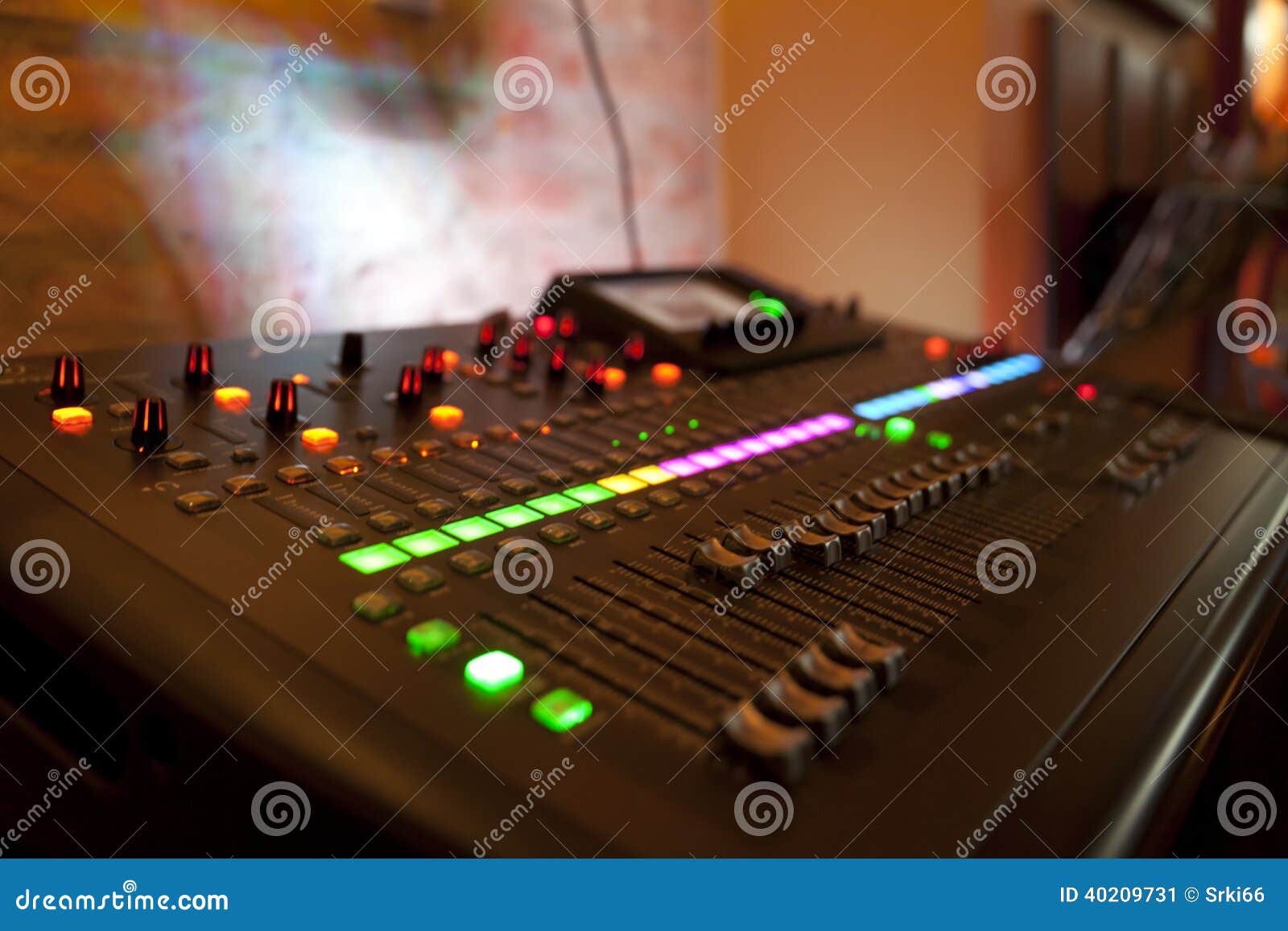 Music mixer stock image. Image of complexity, discotheque - 40209731
