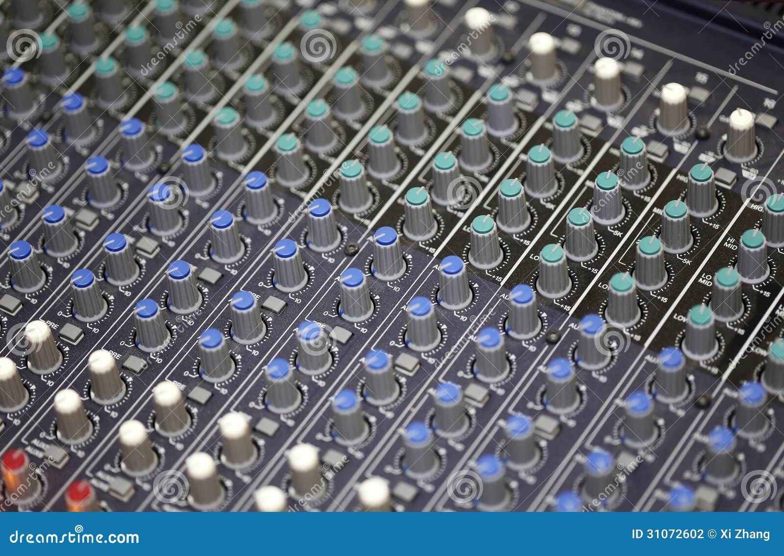 Music mixer stock photo. Image of jockey, stereo, mixer - 31072602