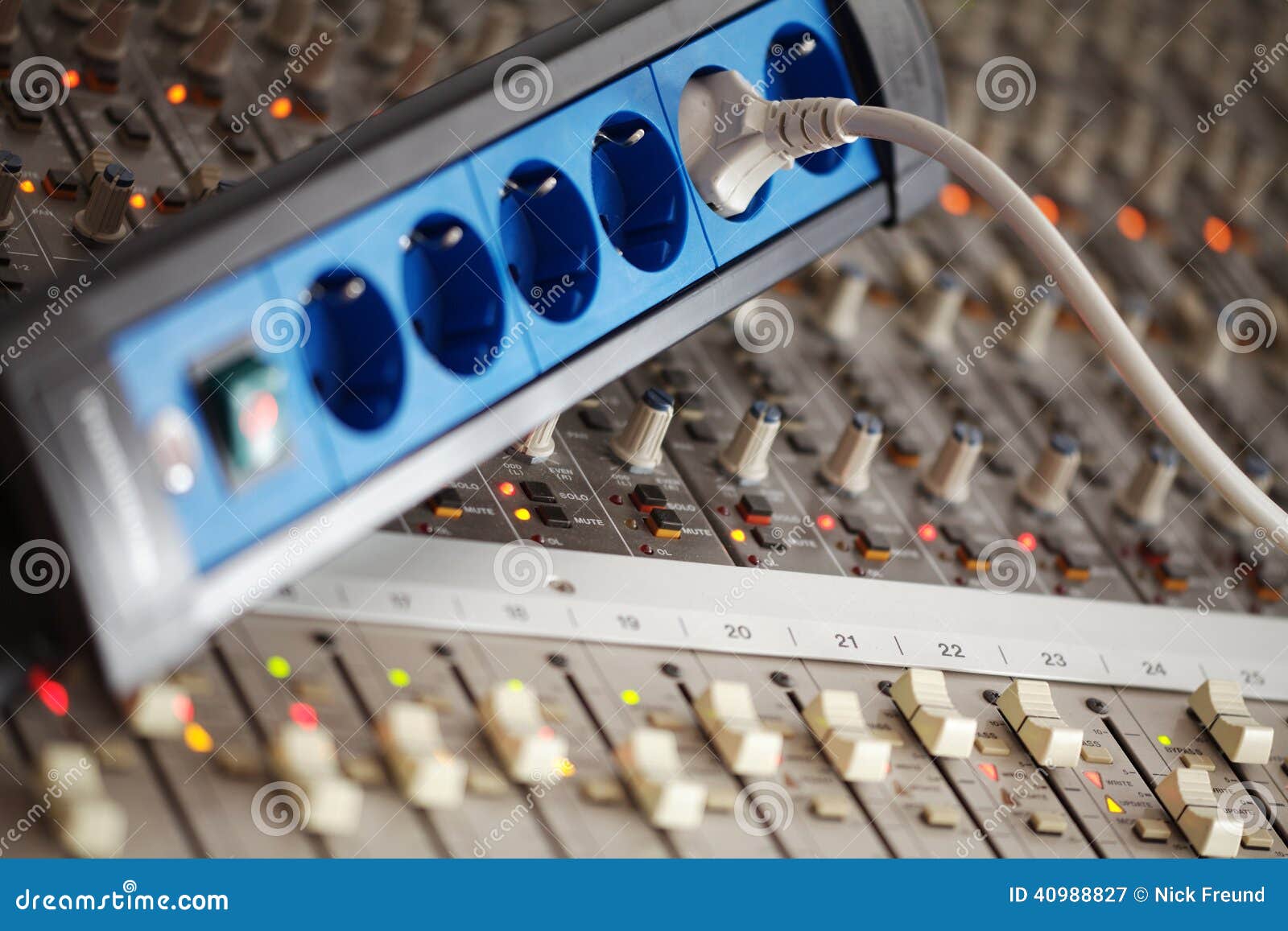 Music mixing console stock image. Image of line, digital - 40988827