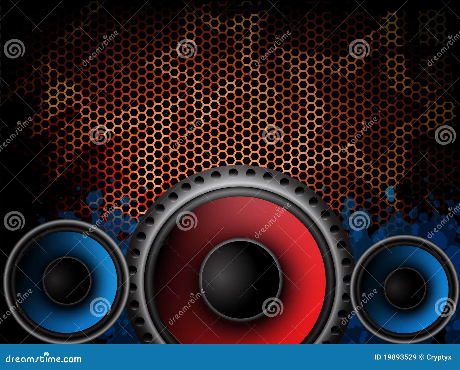 Music modern background stock illustration. Illustration of reproducer ...