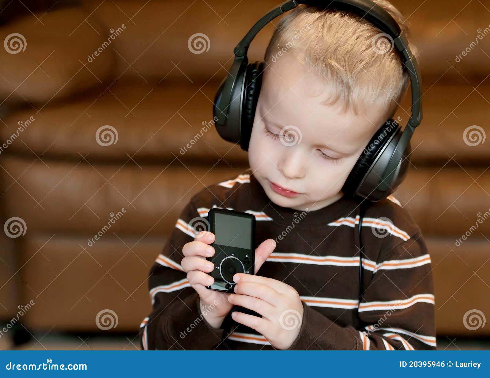 Music MP3 Child stock photo. Image of hear, toddler, listen - 20395946