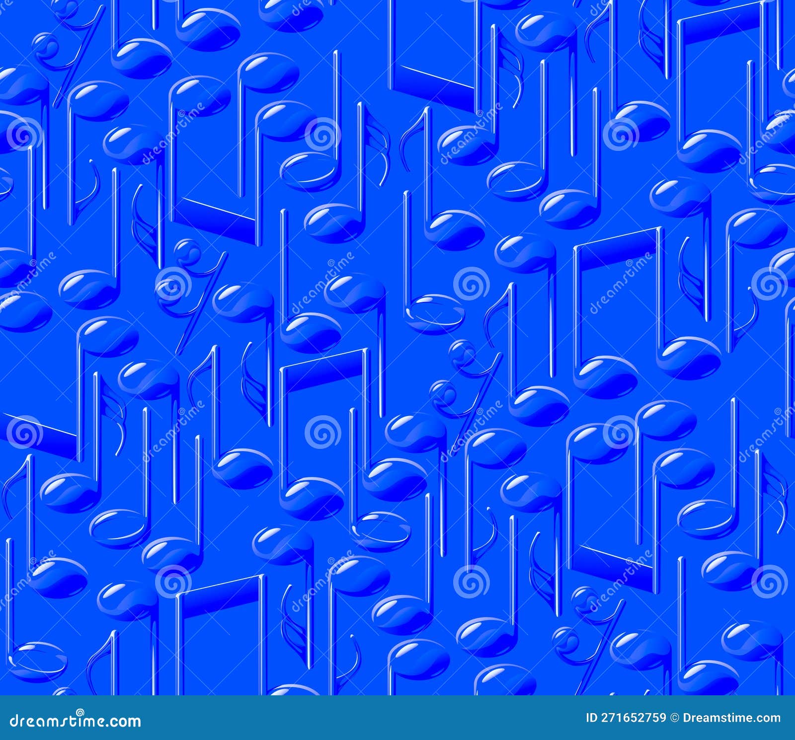 Dramatic Notes stock illustration. Illustration of notation - 271652759