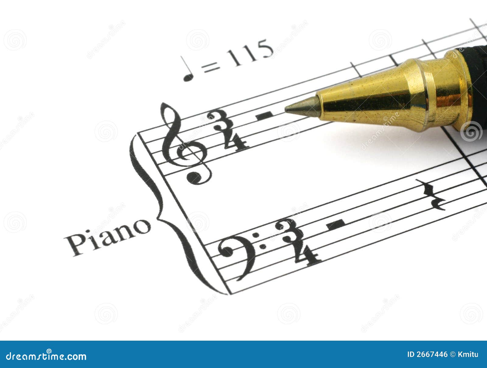 Music note #3 stock photo. Image of macro, isolated, sheet - 2667446