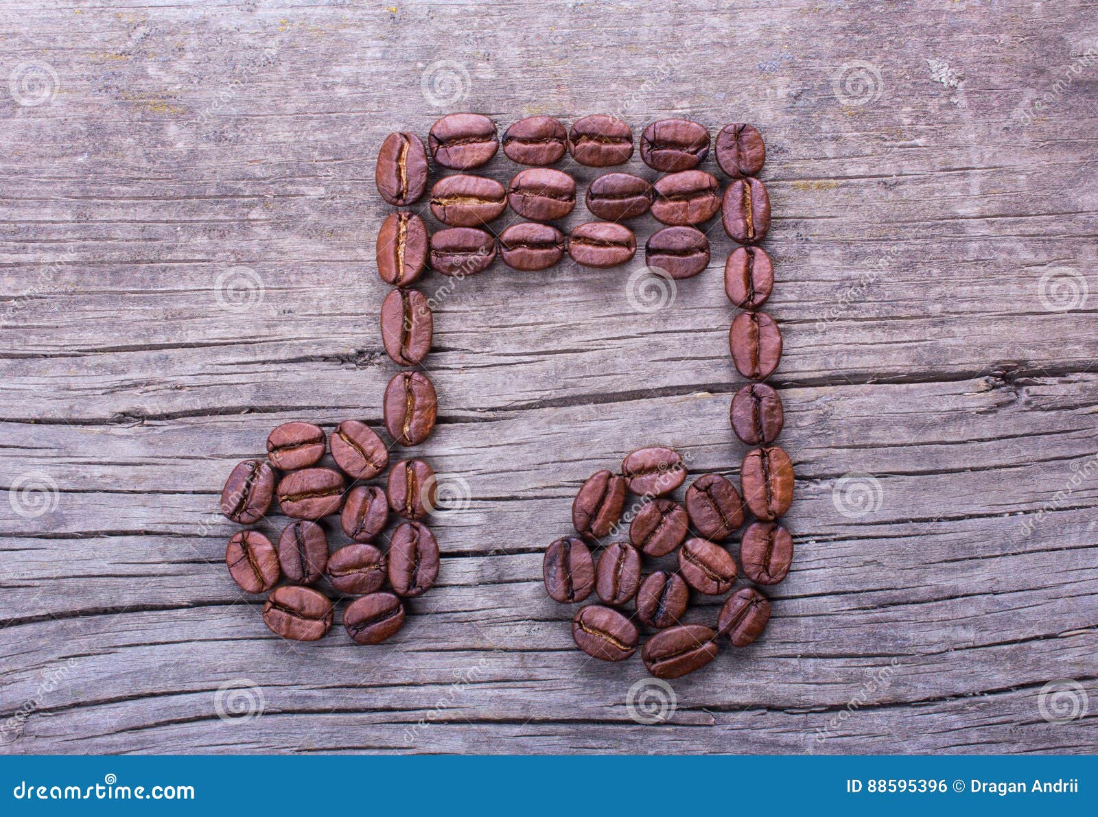 Music note of coffee beans stock photo. Image of abstract - 88595396