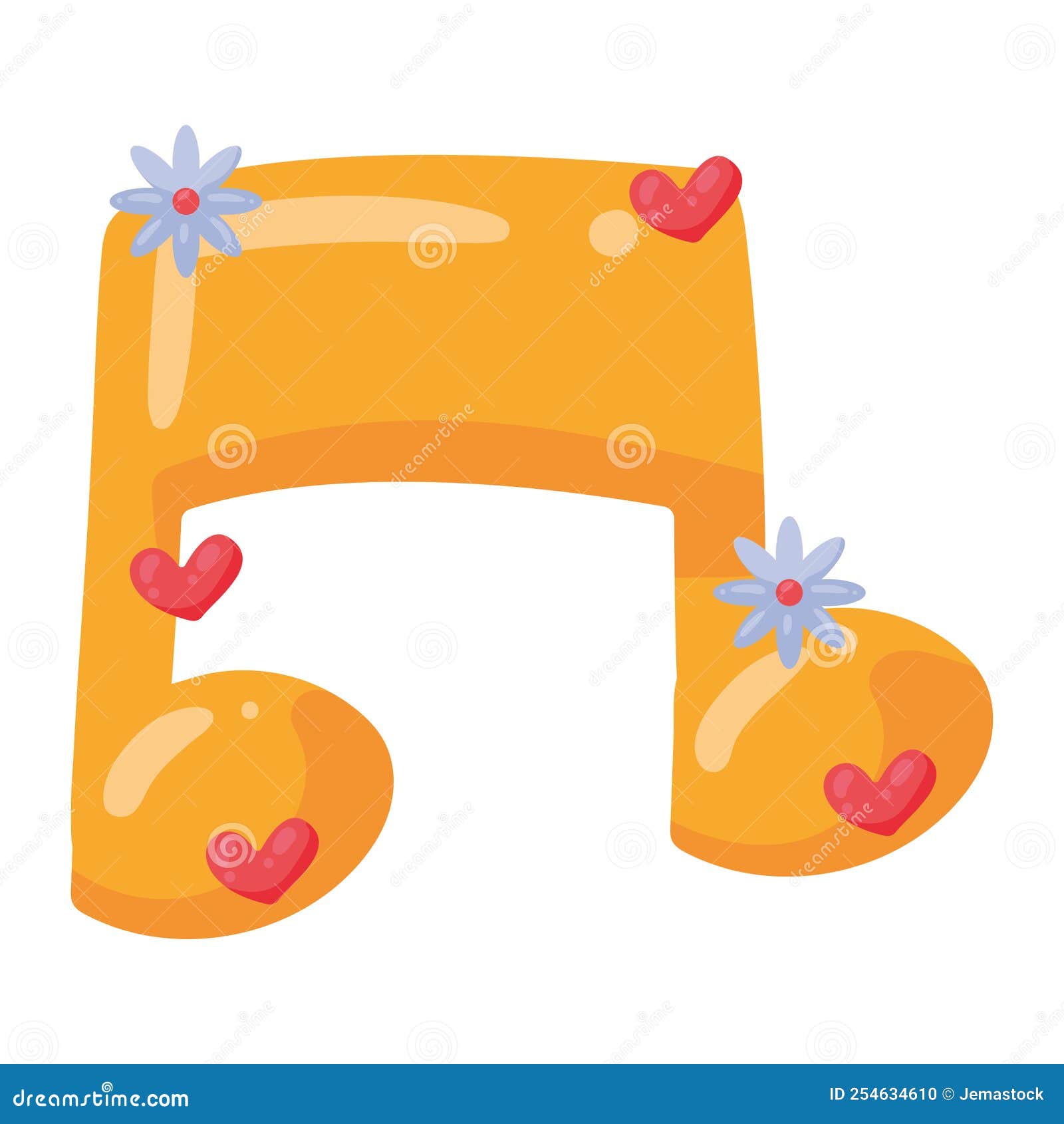 Music note hippie culture stock vector. Illustration of lifestyle ...