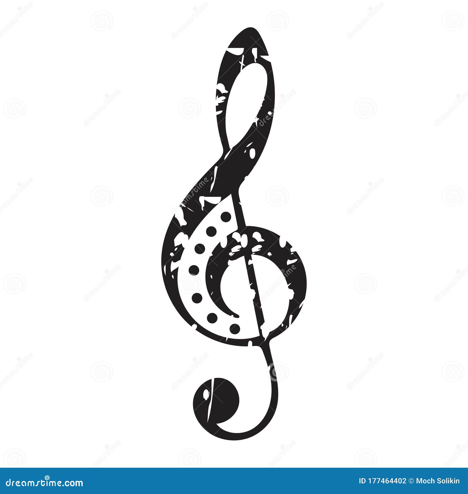 Music Note Icons, Music Scales, Musical Elements, and Scales in Vector ...