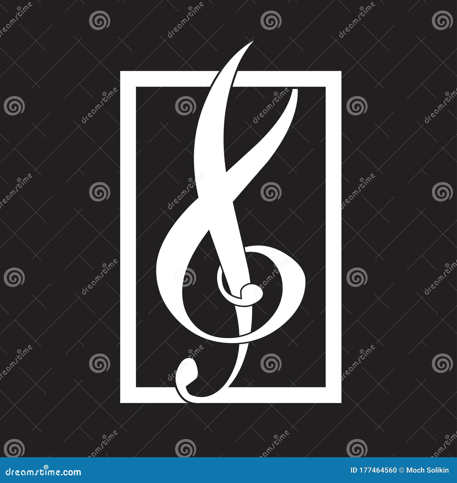 Music Note Icons, Music Scales, Musical Elements, and Scales in Vector ...