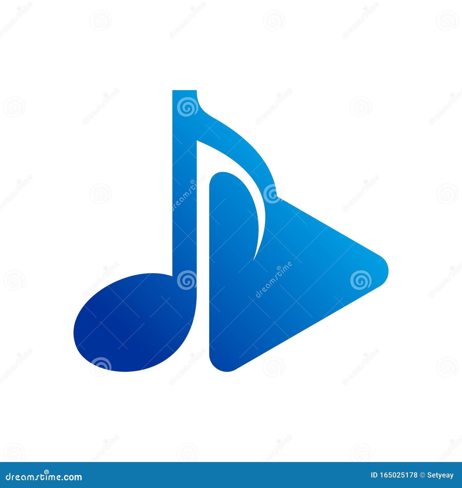 Music Note Logo Design Concept Vector. Note Play Music Logo Template ...