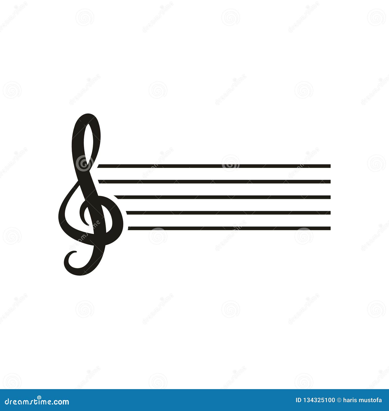 Music Note Logo Design Inspiration Stock Vector - Illustration of ...
