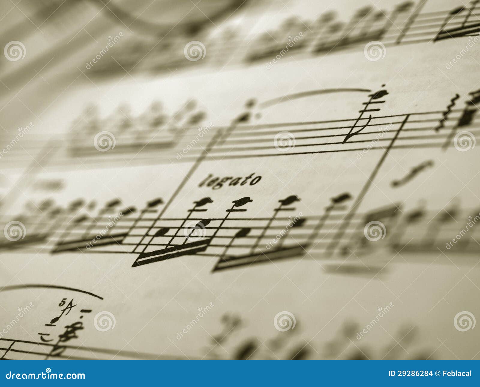 Music note sheet stock photo. Image of pause, sound, composition - 29286284