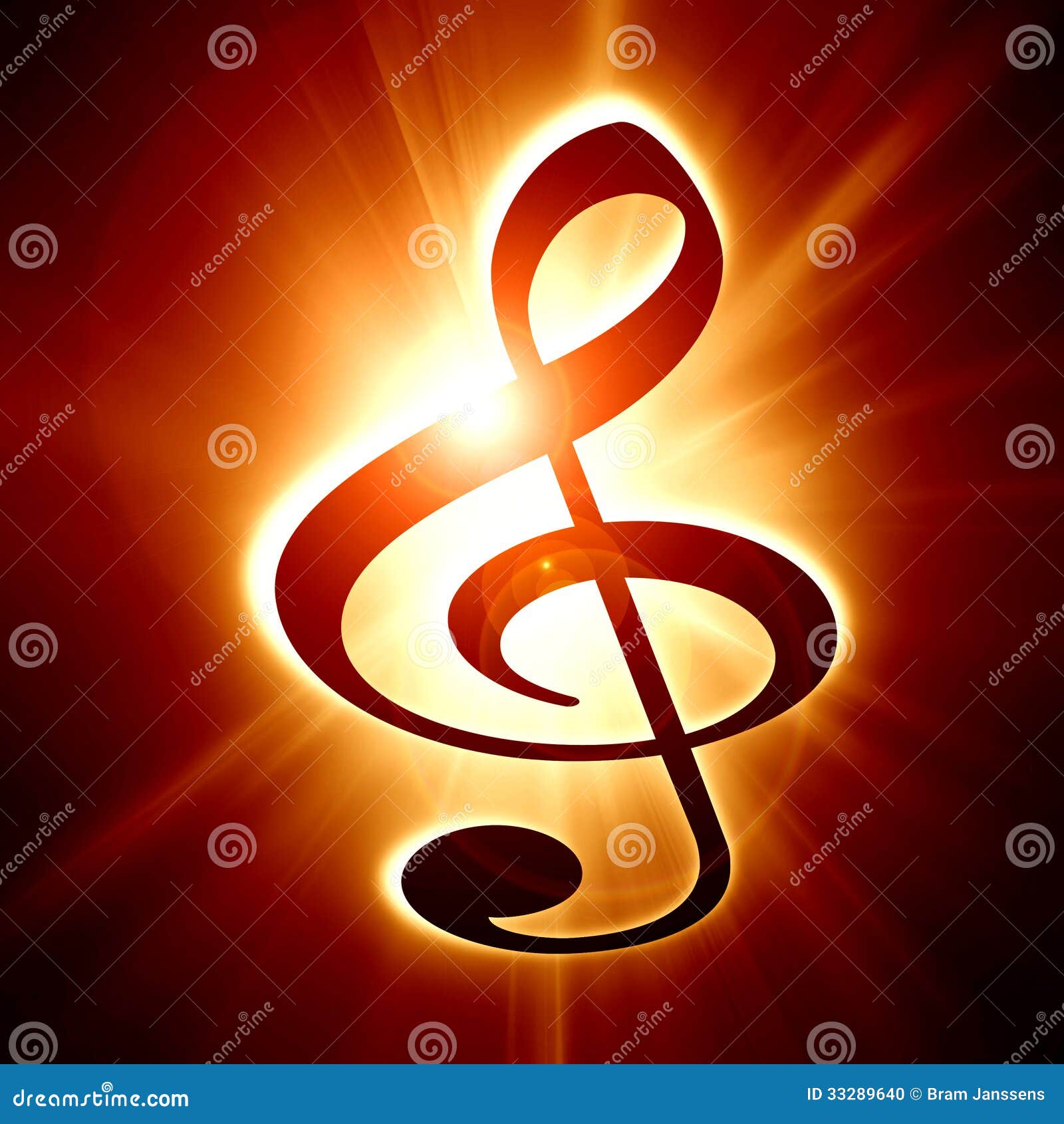 Music note stock illustration. Illustration of modern - 33289640