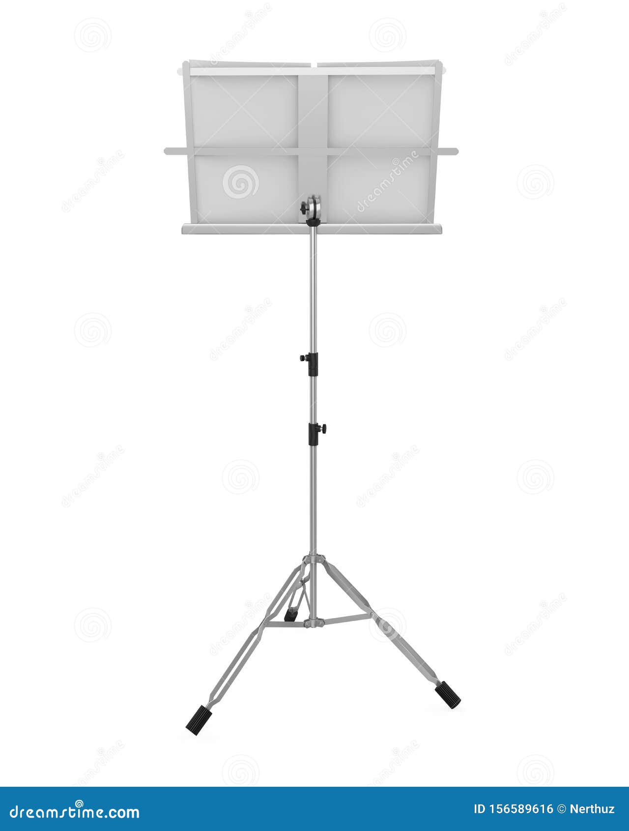 Music Note Stand Isolated stock illustration. Illustration of music ...