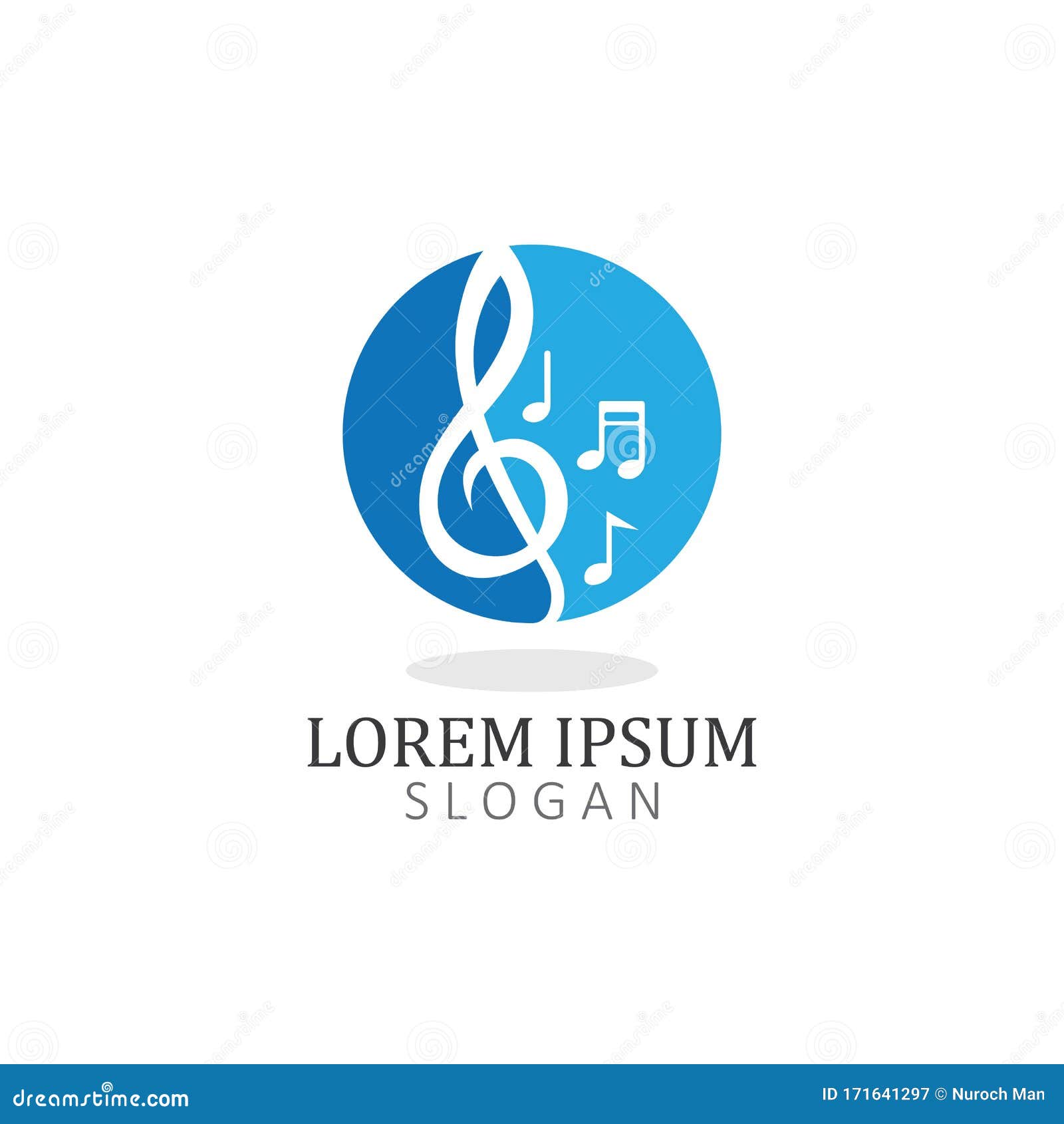 Music Note Symbols Logo and Icons Template. Stock Vector - Illustration ...
