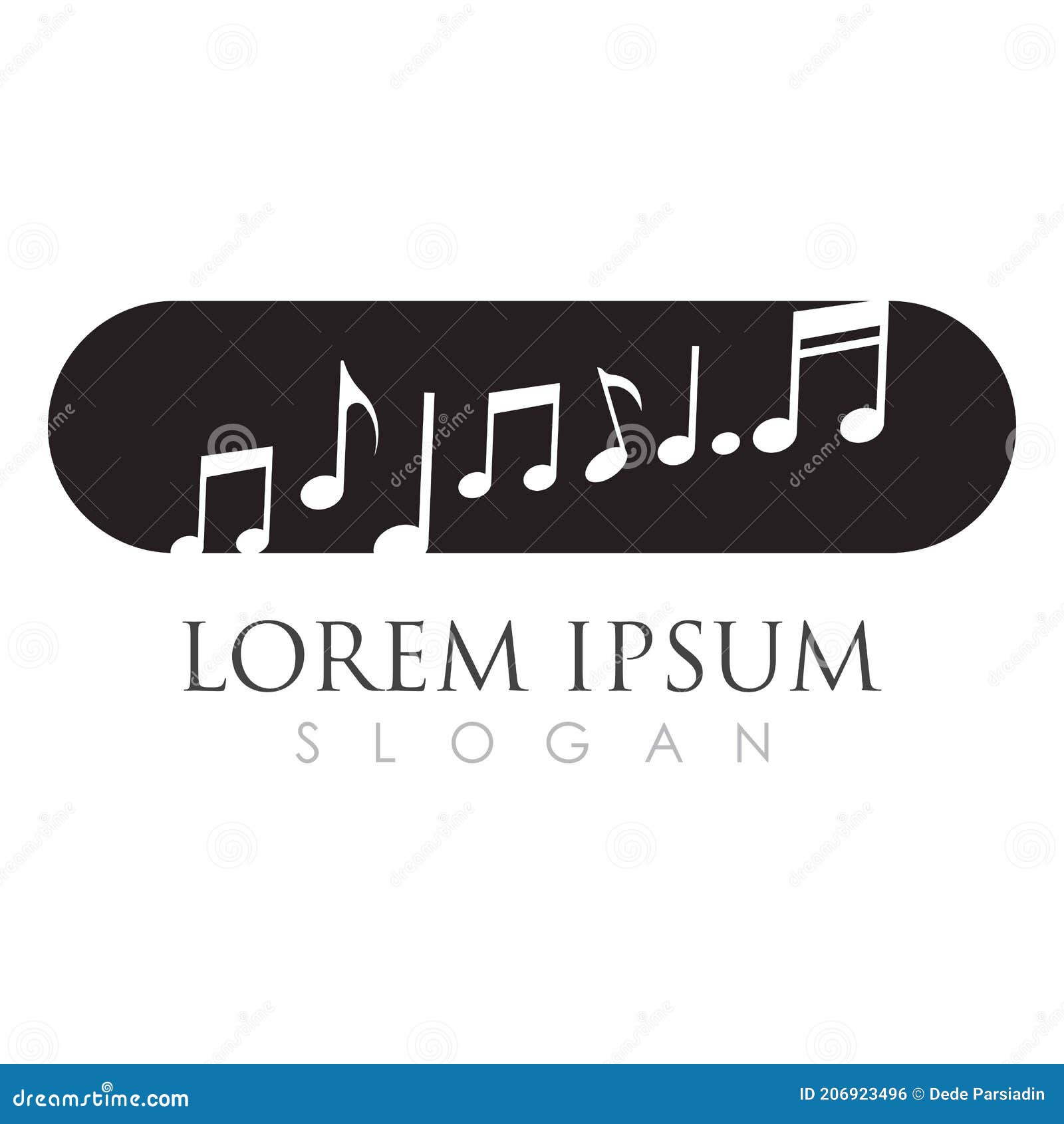 Music Note Symbols Logo and Icons Template Stock Vector - Illustration ...