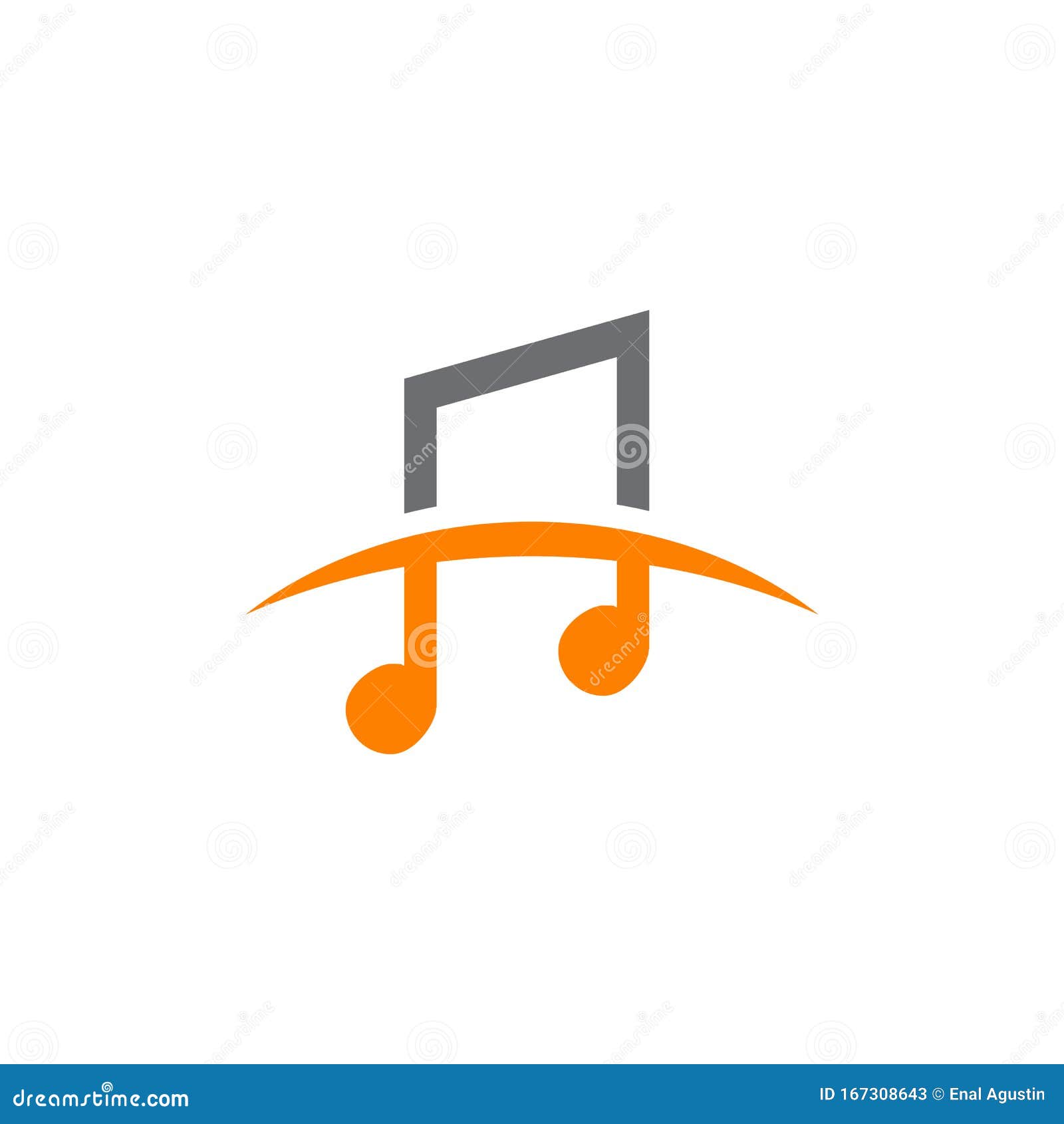 Music Note Symphony Icon Logo Design Vector Template Stock Vector ...