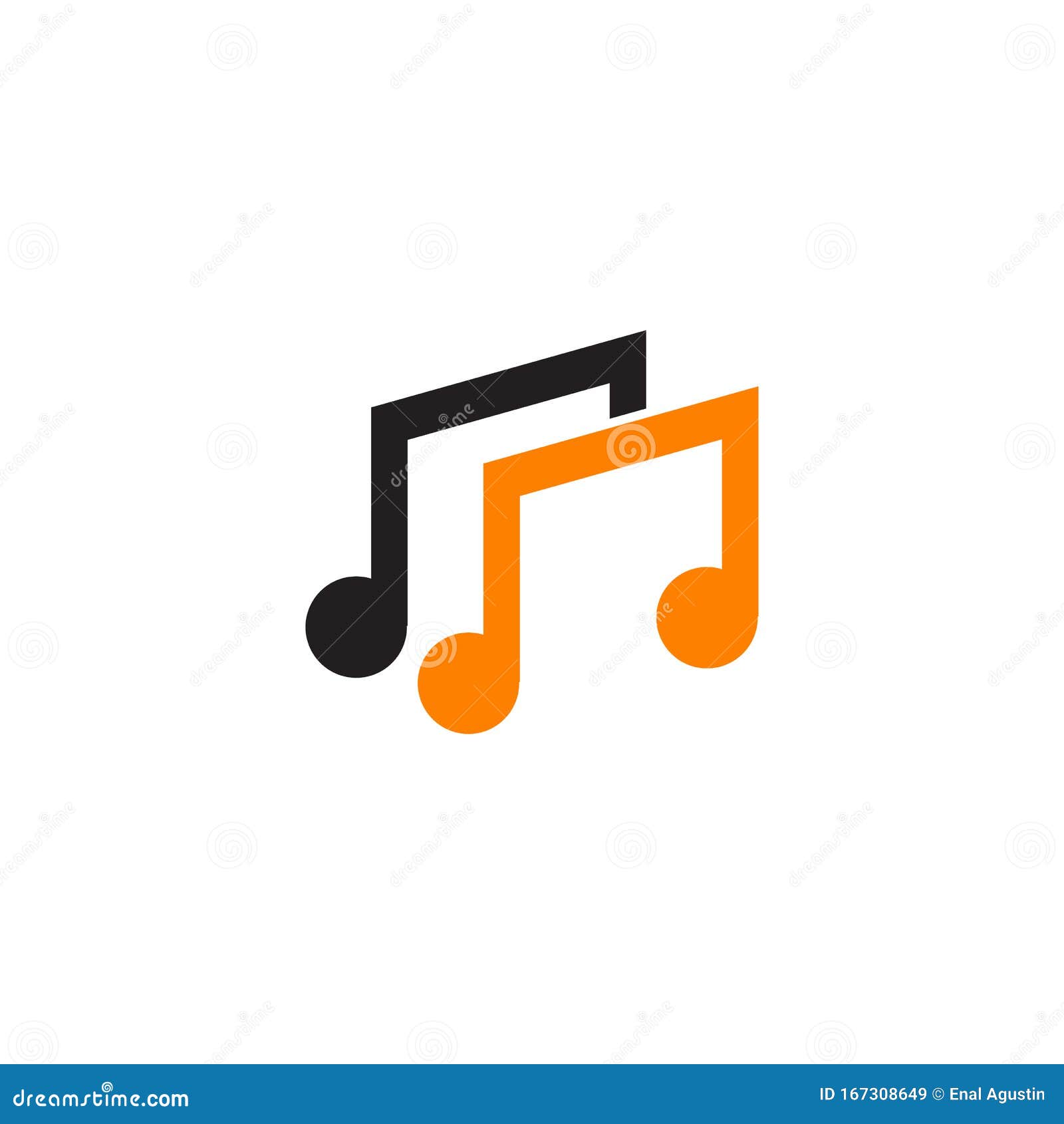 Music Note Symphony Icon Logo Design Vector Template Stock Vector ...