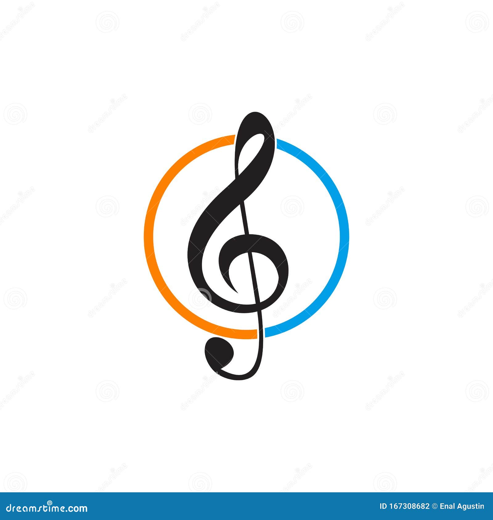 Music Note Symphony Icon Logo Design Vector Template Stock Vector ...