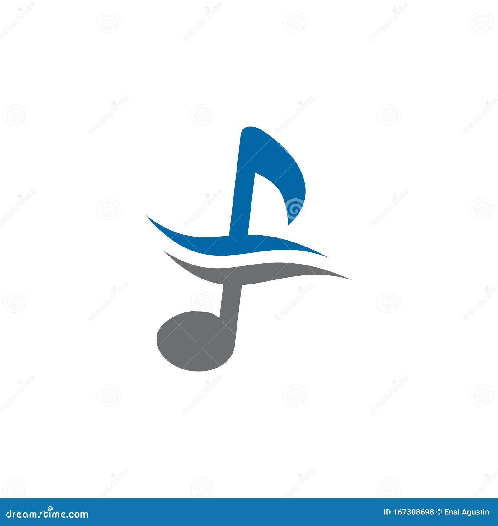 Music Note Symphony Icon Logo Design Vector Template Stock Vector ...