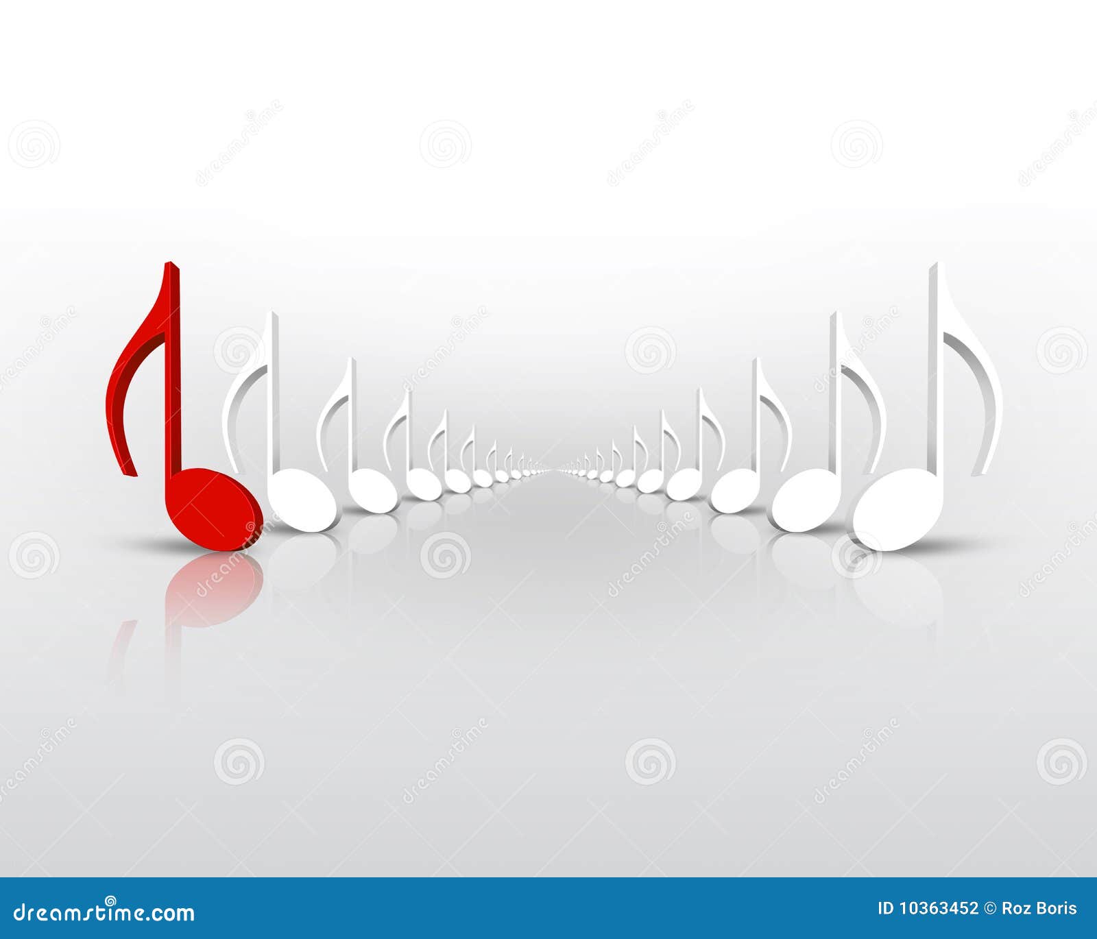 Music Notes Picture. Image: 10363452