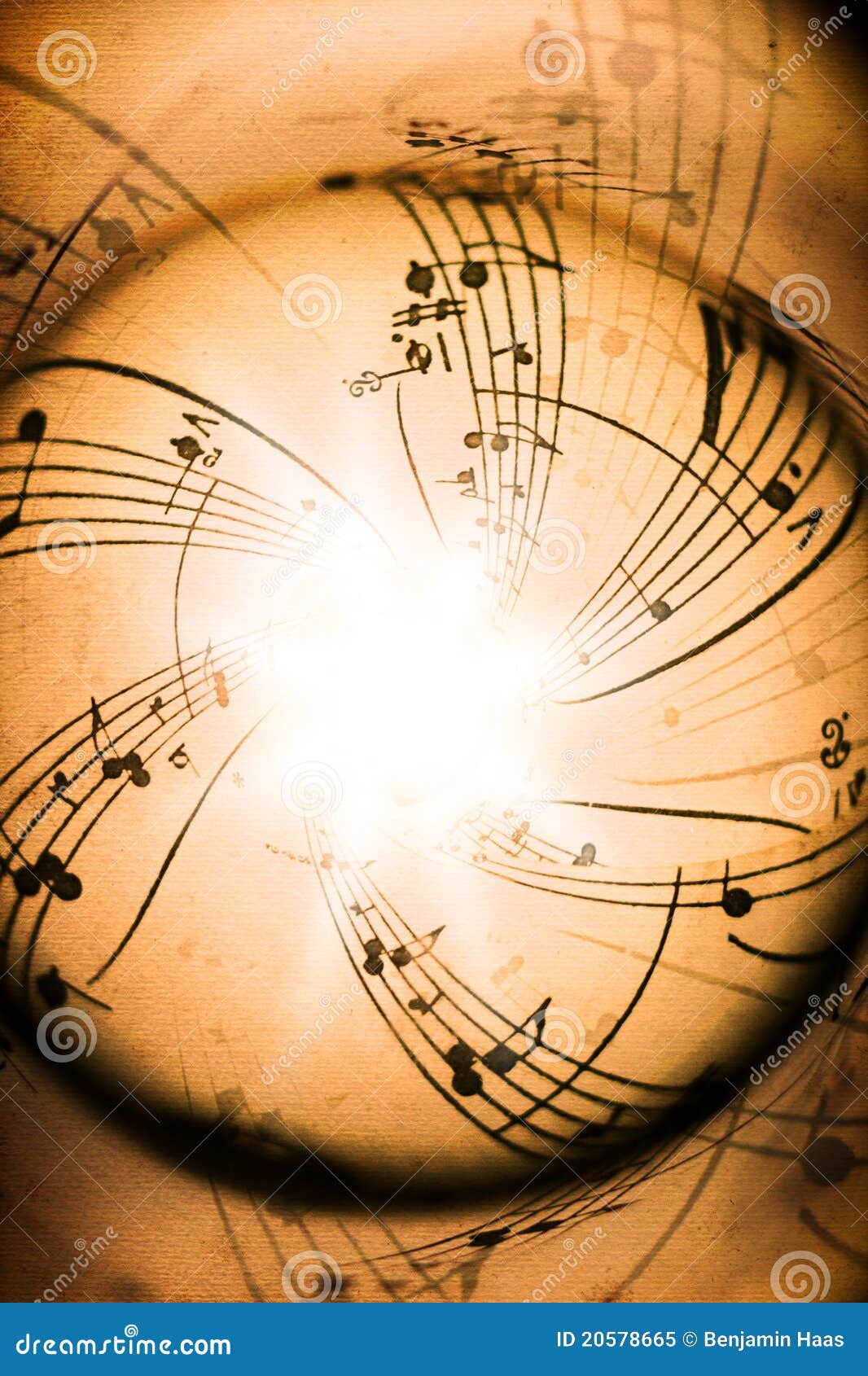 Music notes stock illustration. Illustration of pattern - 20578665