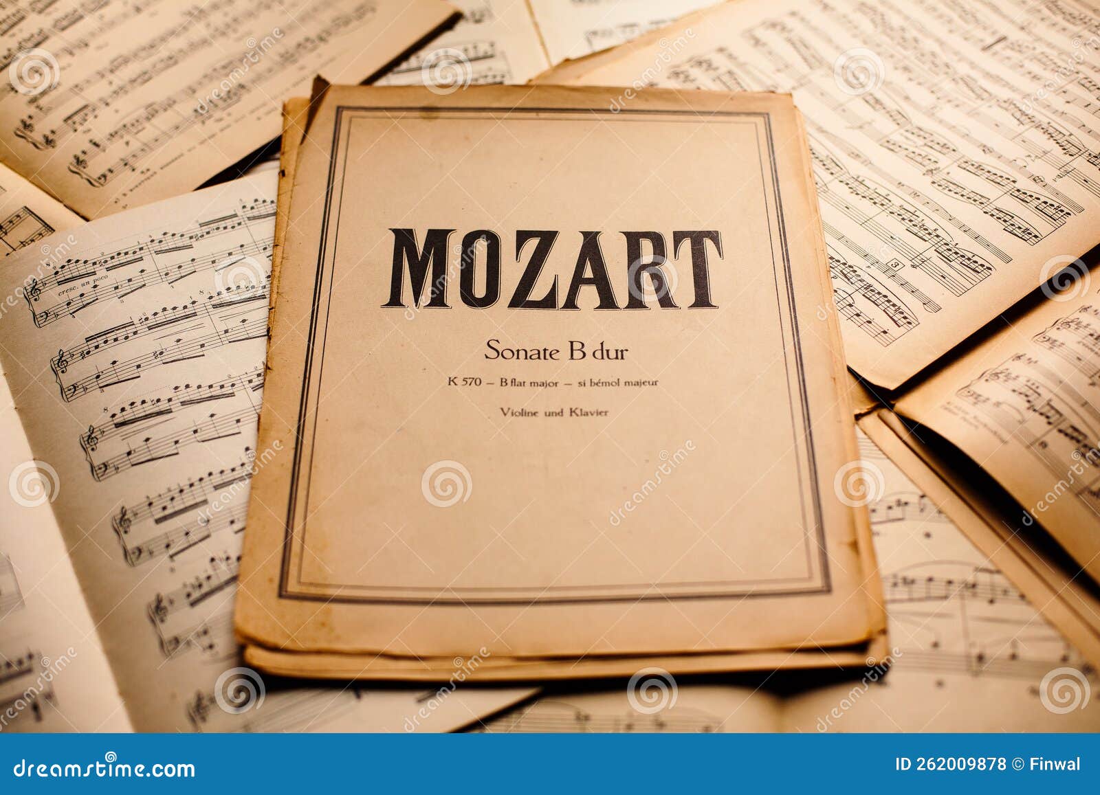 Music notes stock photo. Image of notes, antique, ancient - 262009878