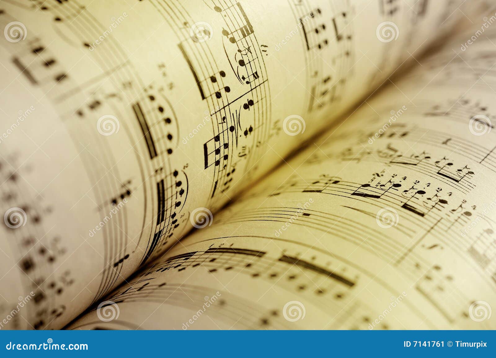 Music notes stock image. Image of harmony, octave, page - 7141761