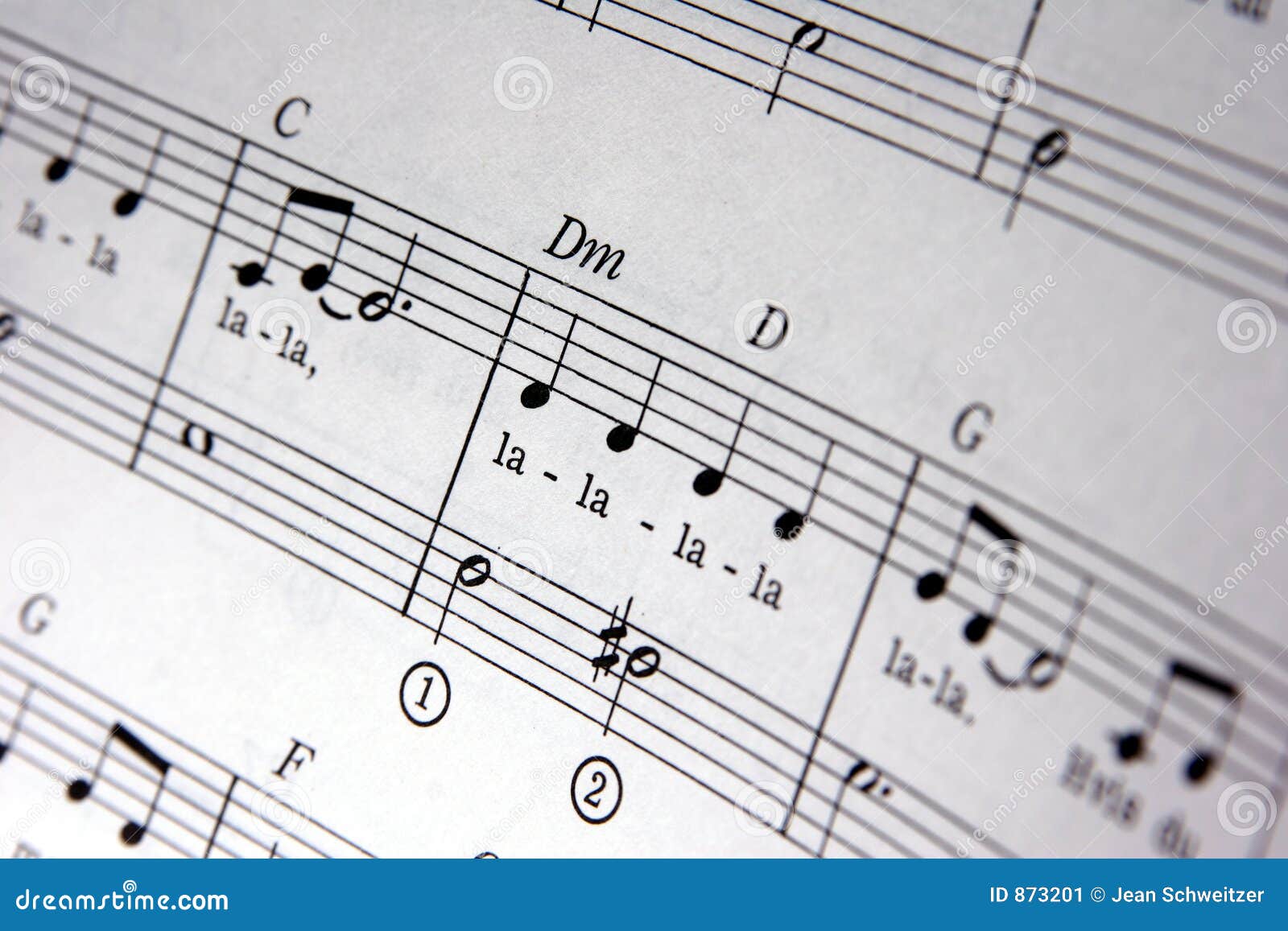 Music notes stock image. Image of musicnote, note, hobby - 873201
