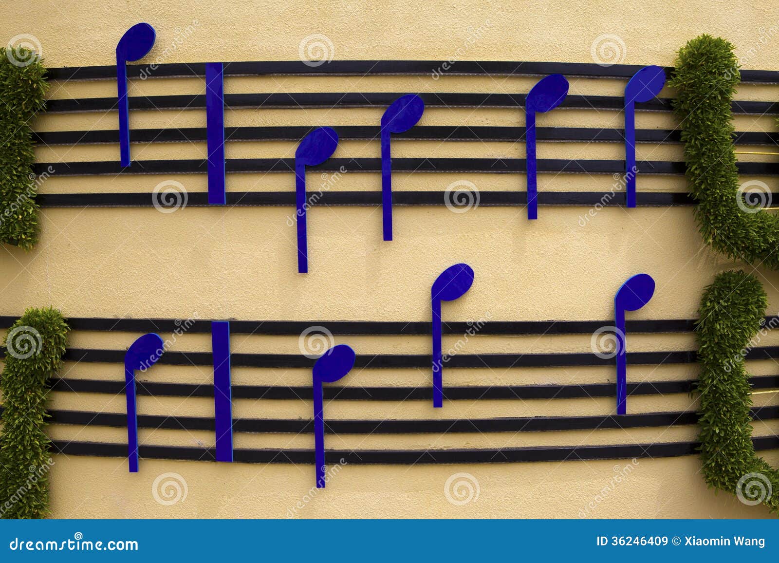 Music notes. stock image. Image of batteries, rhythm - 36246409