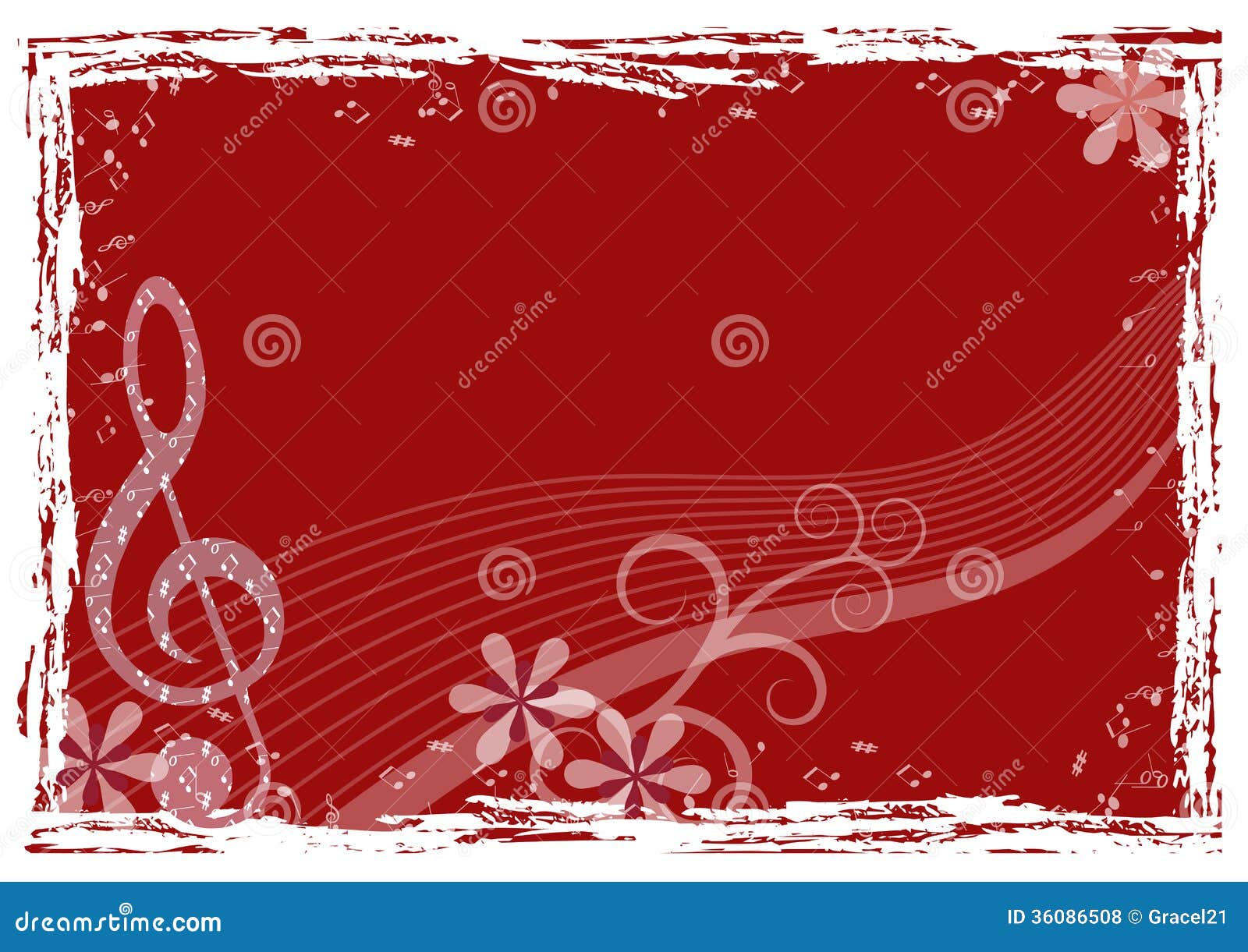 Music Notes Background stock vector. Illustration of card - 36086508