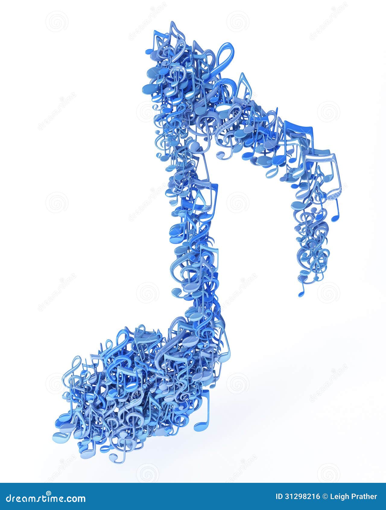 Music notes stock illustration. Illustration of concept - 31298216