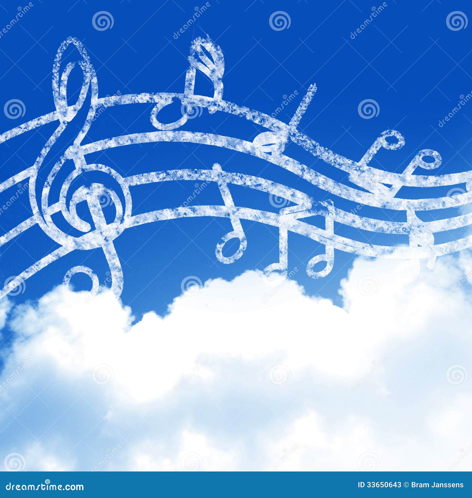 Music notes stock illustration. Illustration of abstract - 33650643