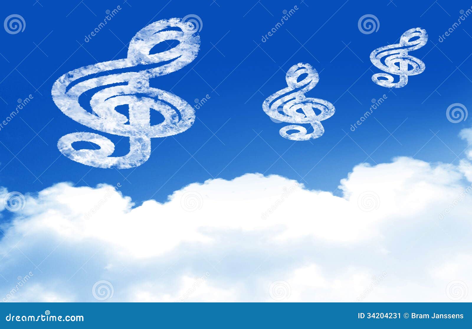 Music notes stock illustration. Illustration of decorative - 34204231
