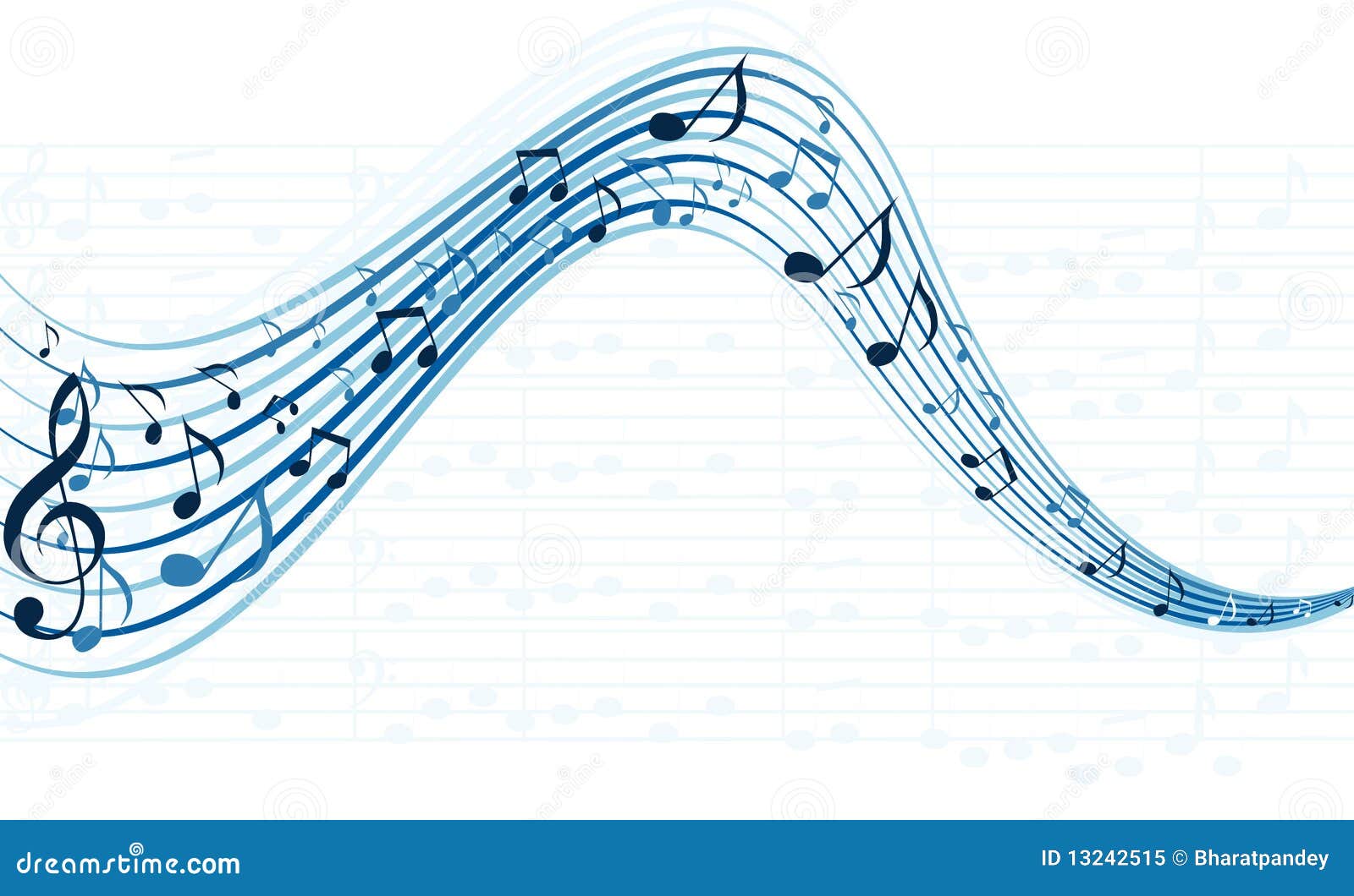 Music Notes for Colorful Design Use Stock Vector - Illustration of ...