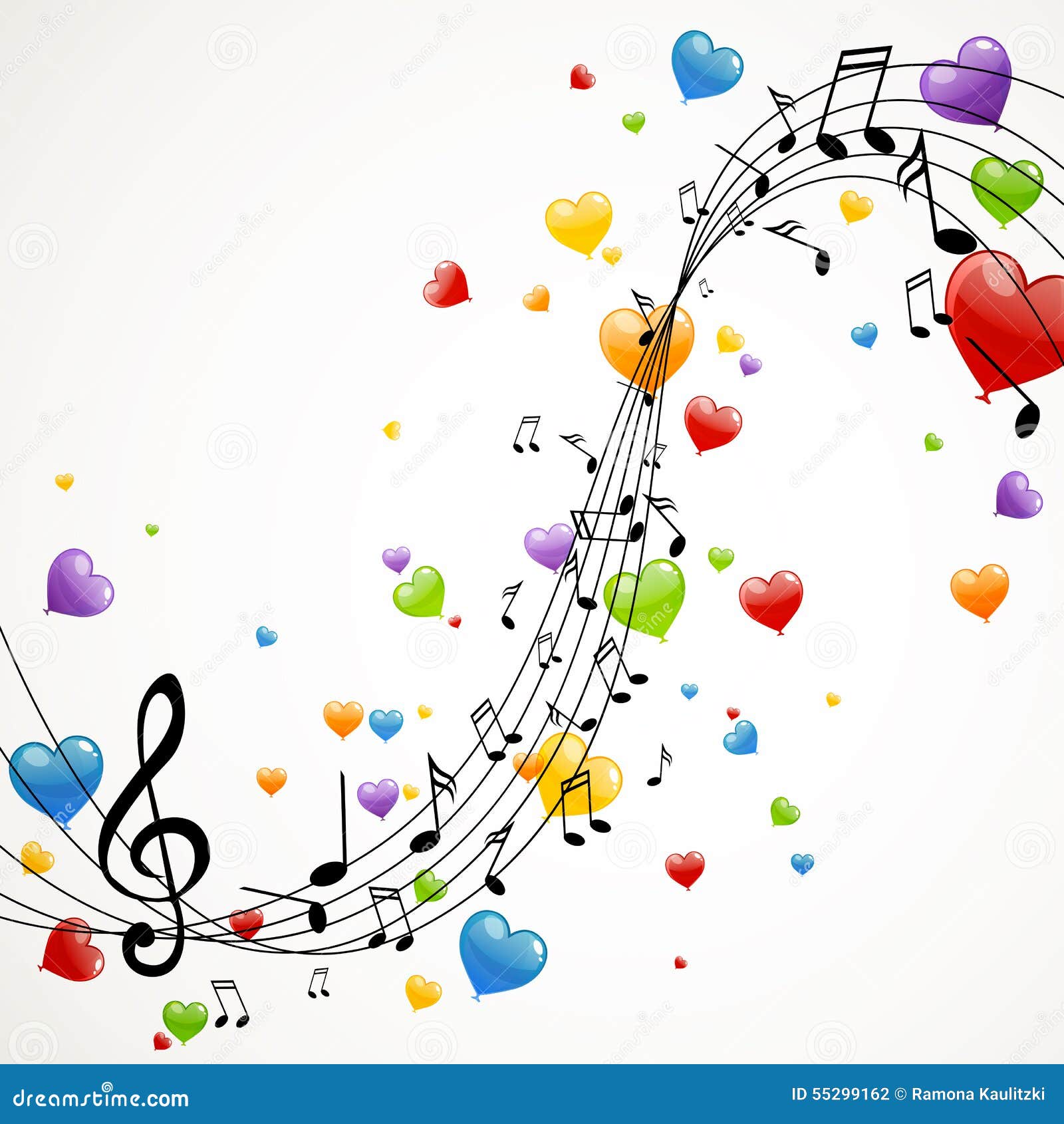Music Notes stock illustration. Illustration of concept - 55299162