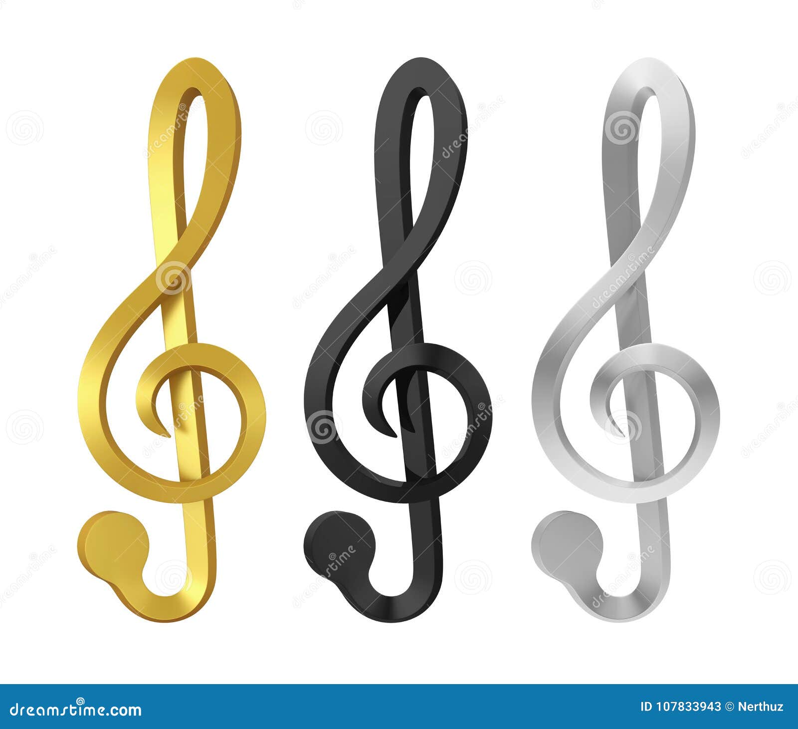 Music Notes Isolated stock illustration. Illustration of quaver - 107833943