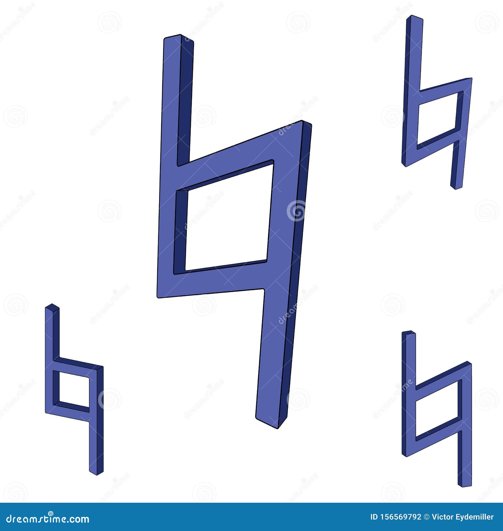 Music Notes, Musical Signs in Vector Stock Illustration - Illustration ...