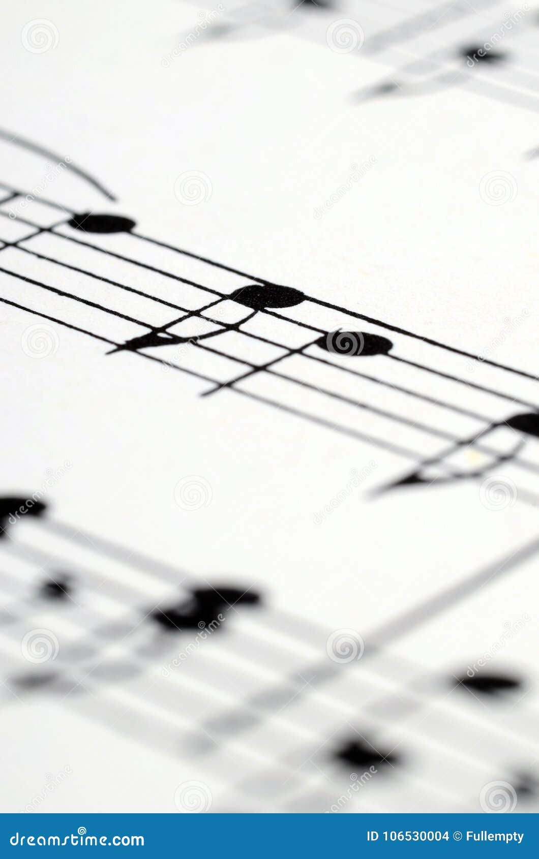 Music Notes Score Background Stock Photo - Image of backgorund, black ...