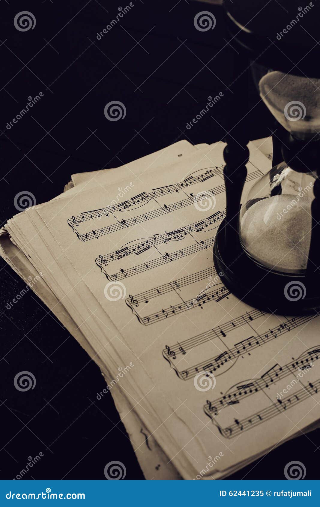Music notes stock image. Image of sonata, music, melody - 62441235
