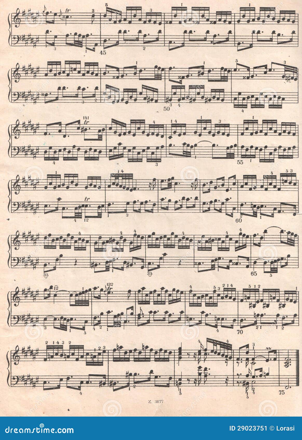 Music Notes Texture stock illustration. Illustration of entertainment ...