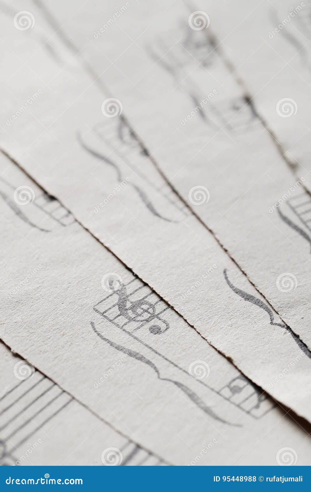 Music notes stock photo. Image of song, paper, piano - 95448988