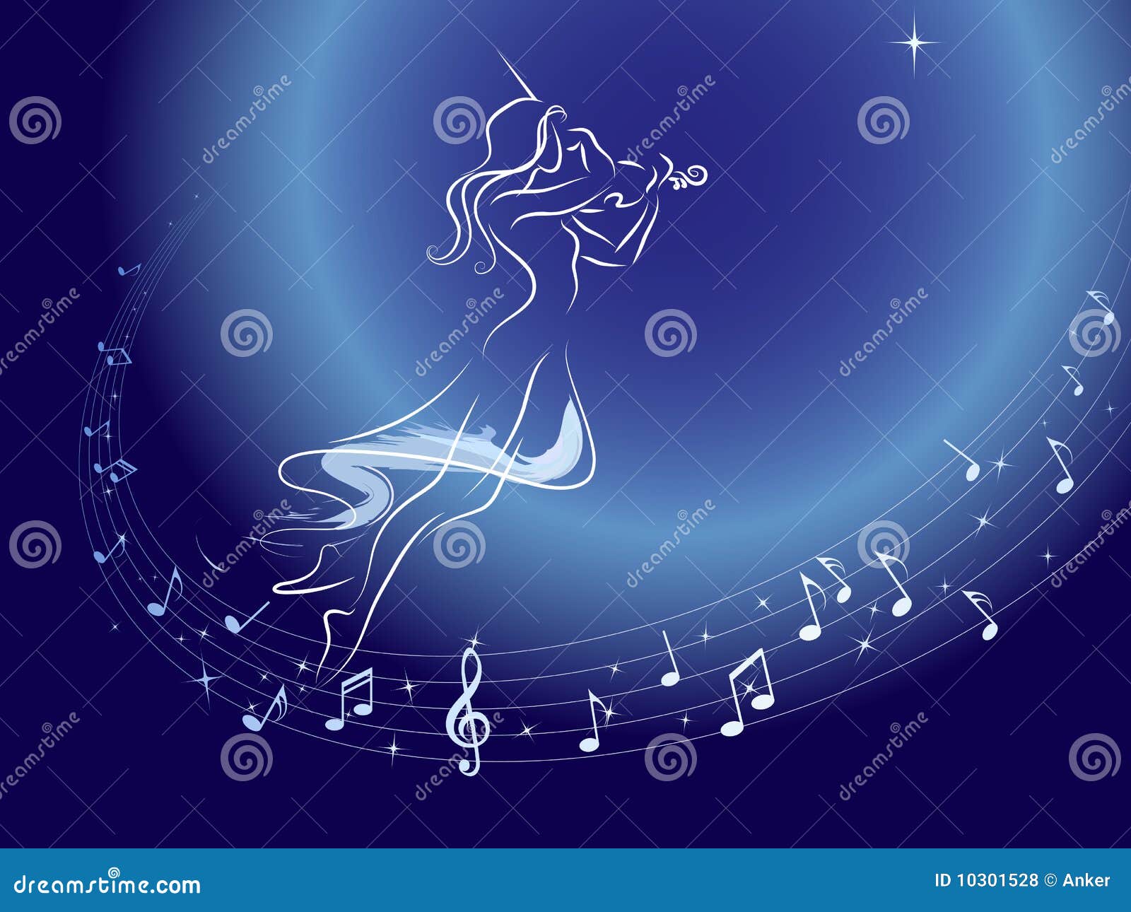Music orbit stock vector. Illustration of instrument - 10301528