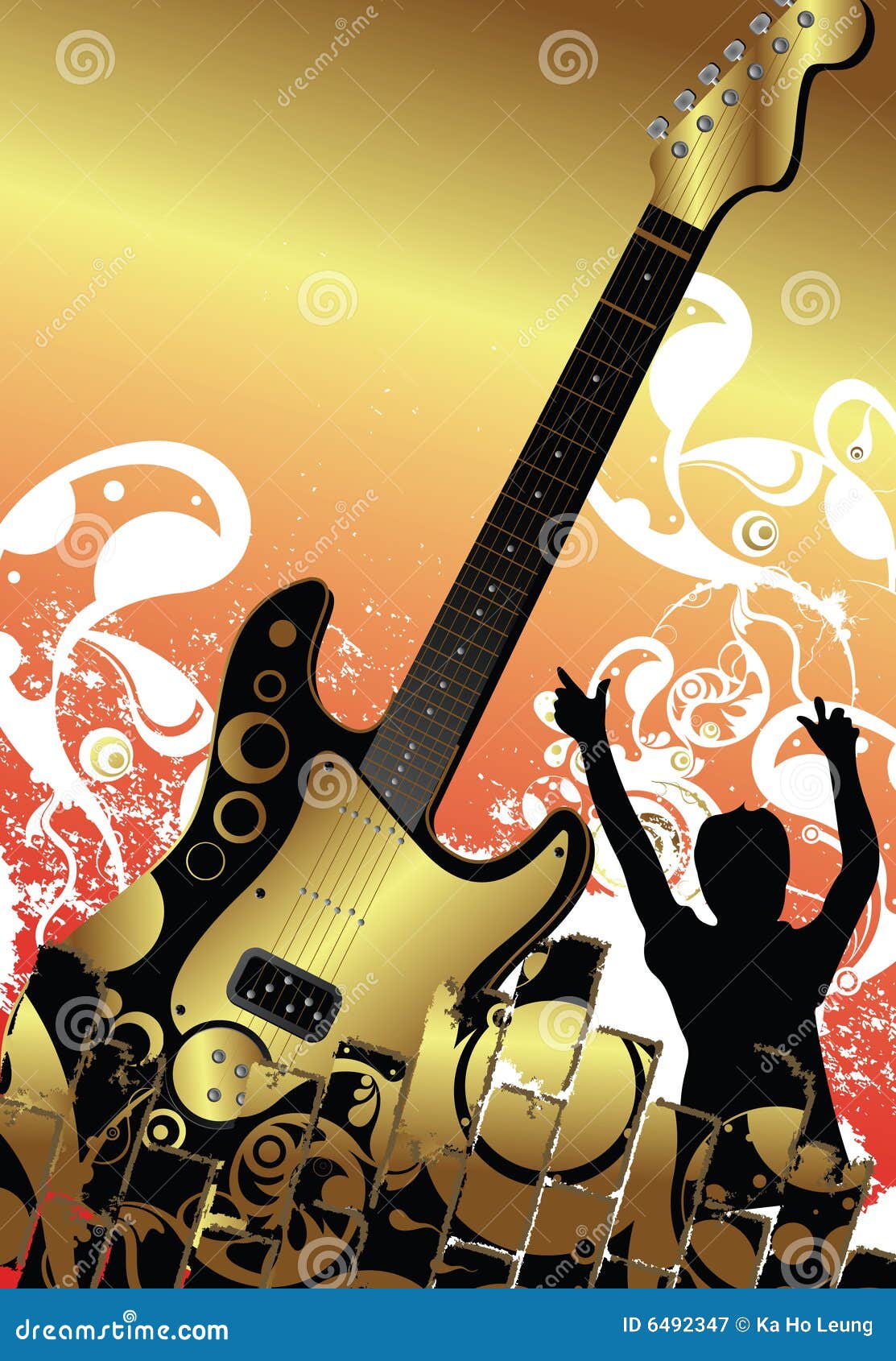 Music party stock illustration. Illustration of party - 6492347