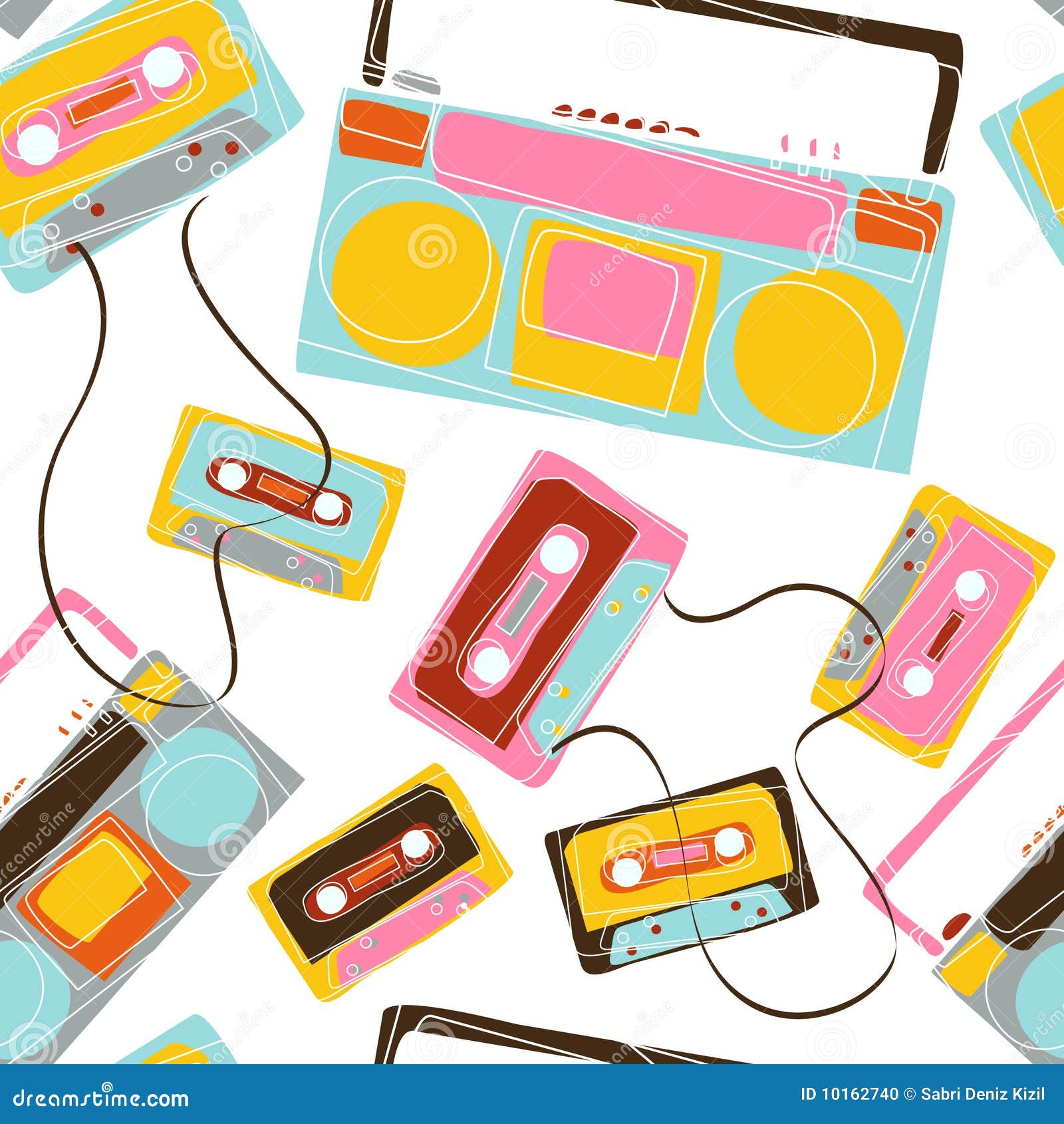 Music pattern design stock vector. Illustration of creative - 10162740