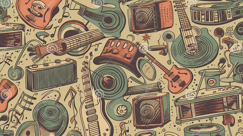 Music Pattern. Guitar. Piano Pattern. Piano Keyboard. Piano Keyboard ...