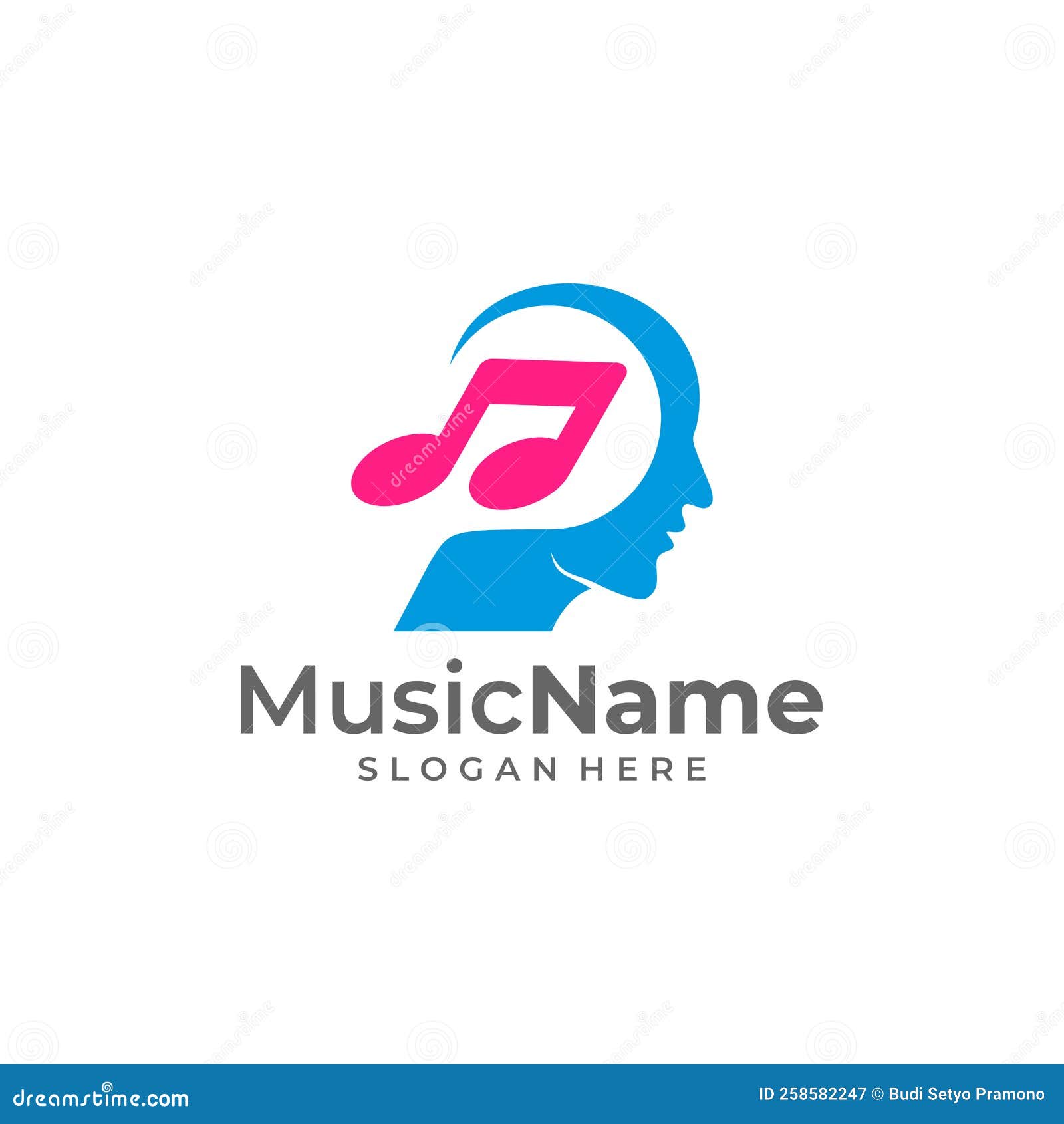 Music People Logo Vector Icon Illustration. People Music Logo Design ...