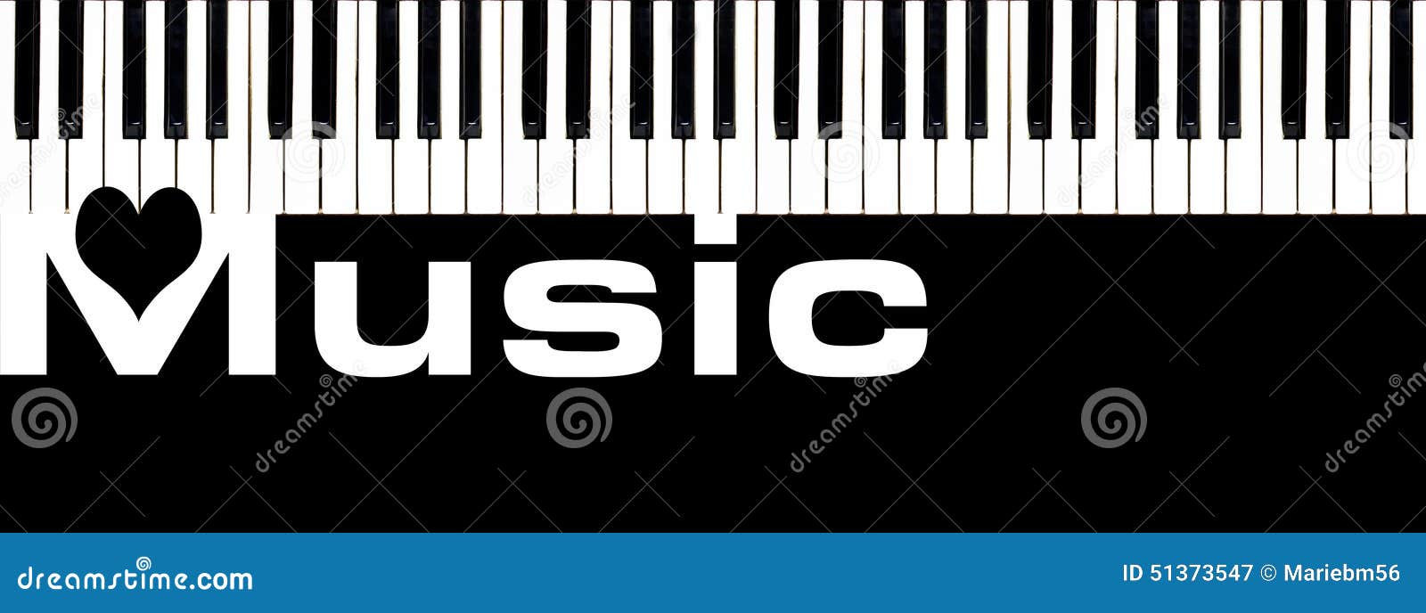 Music & Piano Keyboard stock illustration. Illustration of harmony ...